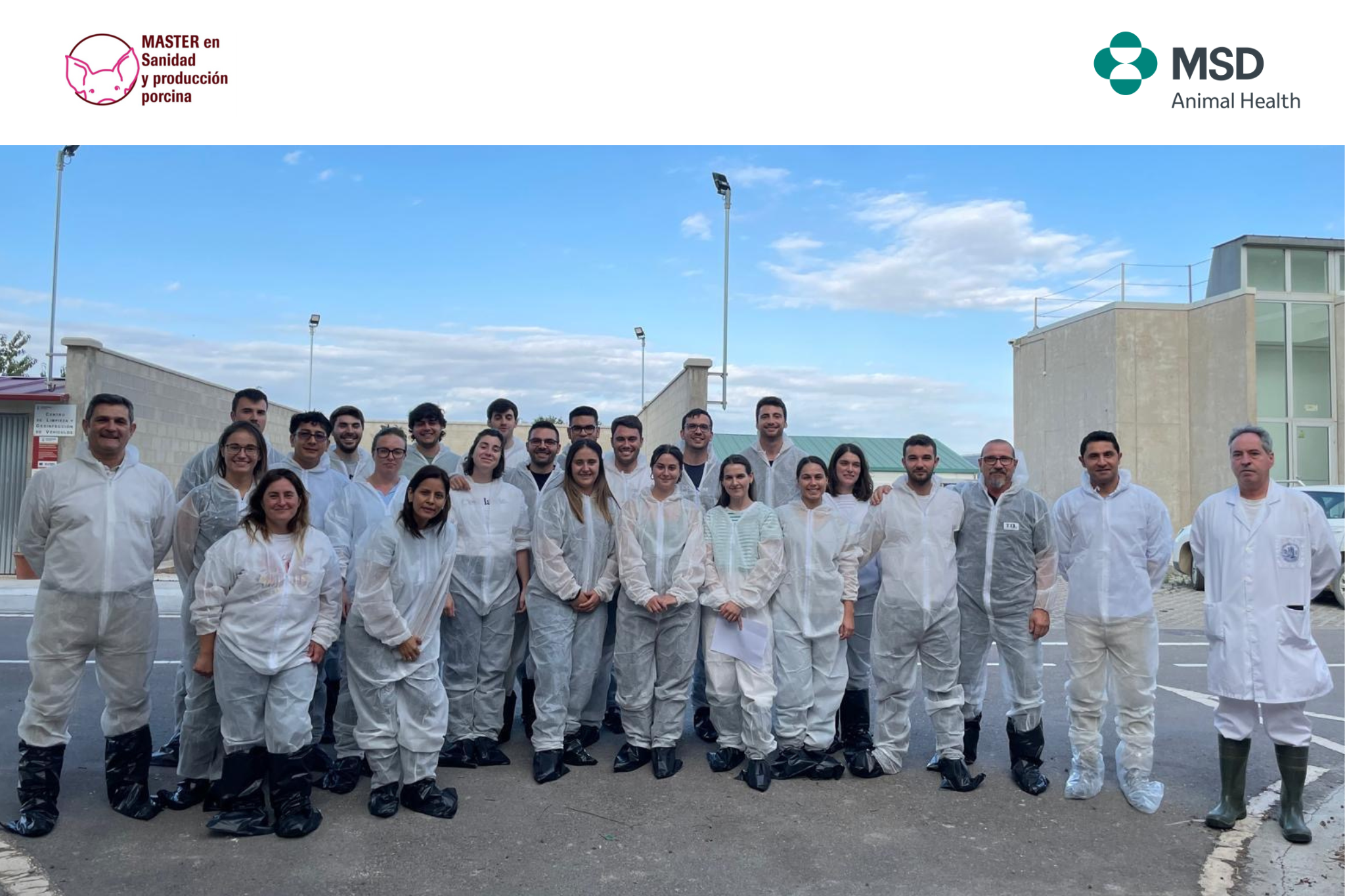 MSD Animal Health colabora activamente con el Máster de Sanidad y Producción Porcina, que este ...